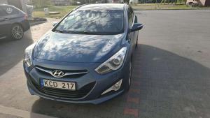 Blue Hyundai i40 2012 in Anyksciai, with an engine capacity of 1.69 L and mileage of 355 thousand km for 3500 €, photo  on AUTOMOTO.COM.LV