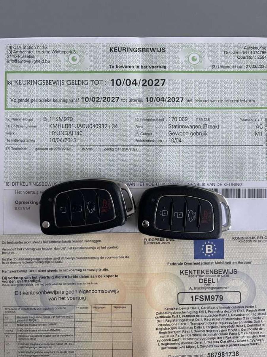 Коричневый Хендай и40 2013 в Каунас, объемом двигателя 1.69 л и пробегом 170 тыс. км за 5999 €, фото 26 на AUTOMOTO.COM.LV