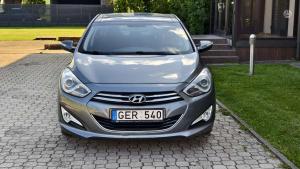 Grey Hyundai i40 2012 in Vilnius, with an engine capacity of 1.69 L and mileage of 97 thousand km for 6250 €, photo  on AUTOMOTO.COM.LV