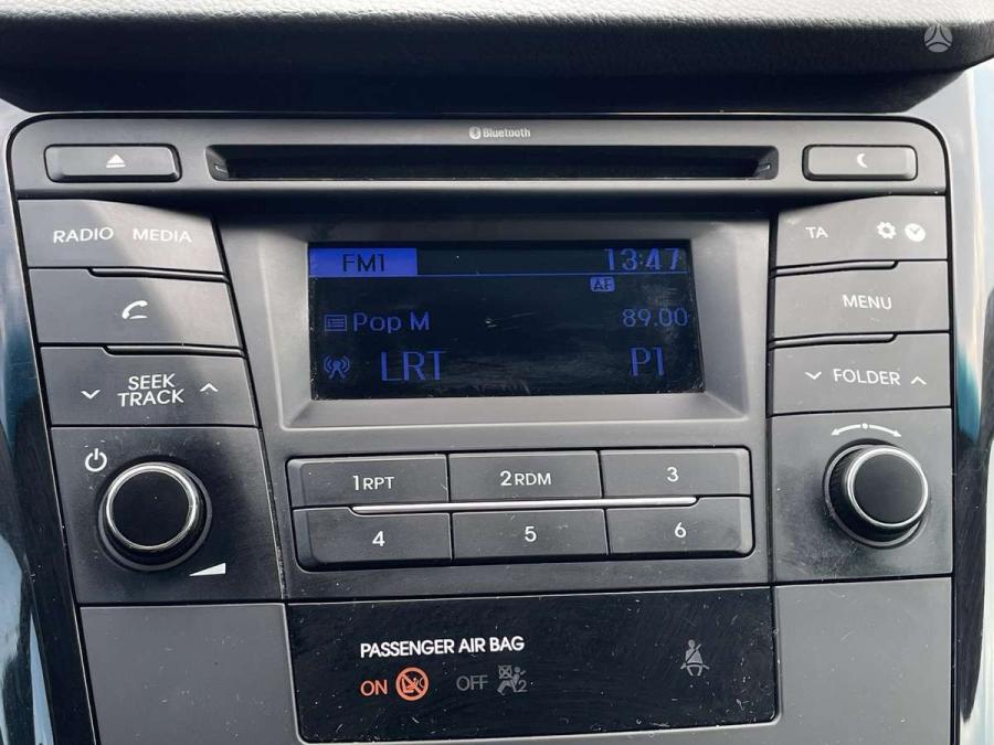 Pelēks Hyundai i40 2017 Viļņa, ar dzinēja tilpumu 1.60 L un nobraukumu 165 tūkst. km par 6699 €, foto 17 vietnē AUTOMOTO.COM.LV