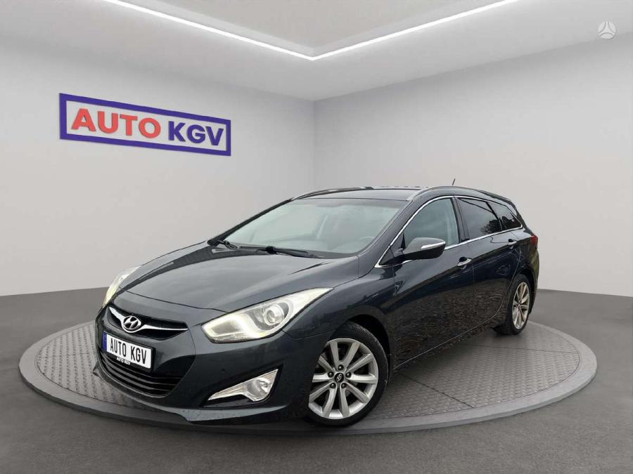 Pelēks Hyundai i40 2012 Kauņa, ar dzinēja tilpumu 1.70 L un nobraukumu 258 tūkst. km par 5299 €, foto 1 vietnē AUTOMOTO.COM.LV