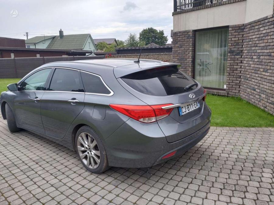 Pelēks Hyundai i40 2012 Tauragė, ar dzinēja tilpumu 1.69 L un nobraukumu 204 tūkst. km par 4350 €, foto 7 vietnē AUTOMOTO.COM.LV