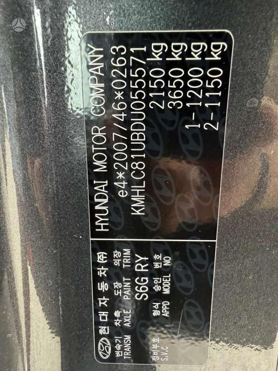 Pelēks Hyundai i40 2013 Marijampole, ar dzinēja tilpumu 1.70 L un nobraukumu 257 tūkst. km par 4950 €, foto 18 vietnē AUTOMOTO.COM.LV