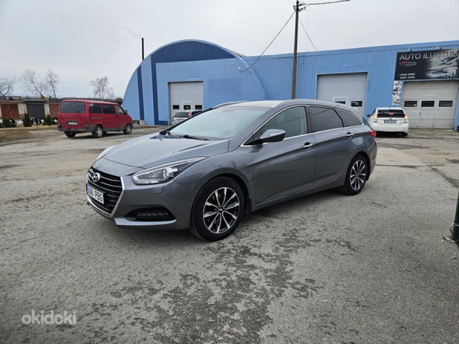 Pelēks Hyundai i40 2015 Kohtla-Jerve, ar dzinēja tilpumu 1.70 L un nobraukumu 197 tūkst. km par 8199 €, foto 1 vietnē AUTOMOTO.COM.LV