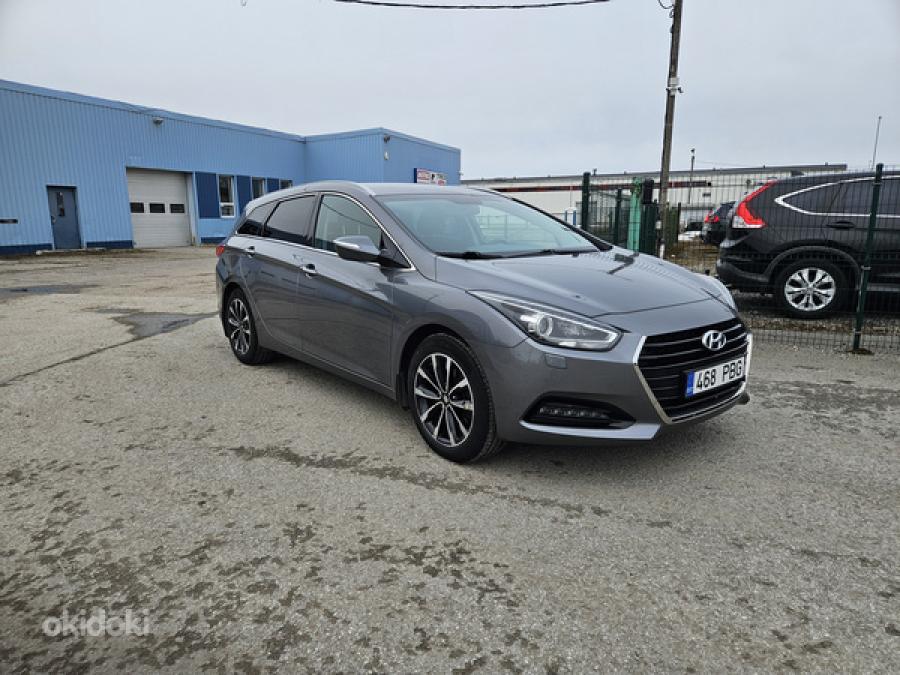 Pelēks Hyundai i40 2015 Kohtla-Jerve, ar dzinēja tilpumu 1.70 L un nobraukumu 197 tūkst. km par 8199 €, foto 3 vietnē AUTOMOTO.COM.LV
