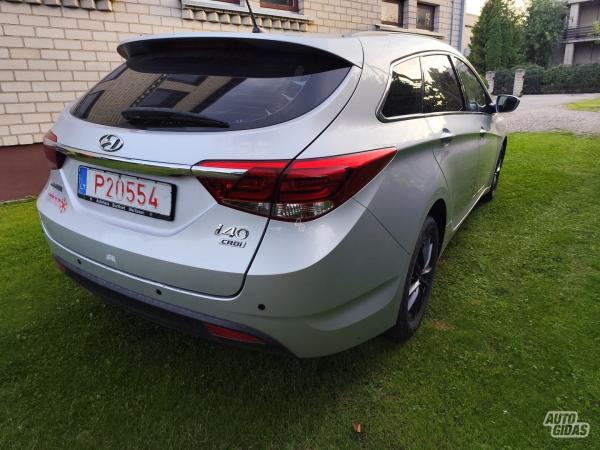 Pelēks Hyundai i40 2016 Utena, ar dzinēja tilpumu 1.70 L un nobraukumu 240 tūkst. km par 5790 €, foto 8 vietnē AUTOMOTO.COM.LV