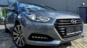 Grey Hyundai i40 2017 in Siauliai, with an engine capacity of 1.69 L and mileage of 99 thousand km for 10750 €, photo  on AUTOMOTO.COM.LV