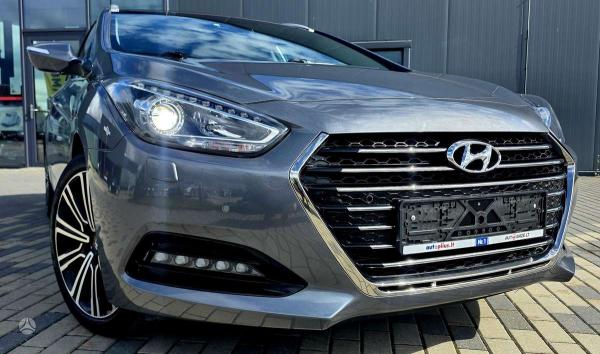 Pelēks Hyundai i40 2017 Šauļi, ar dzinēja tilpumu 1.69 L un nobraukumu 99 tūkst. km par 9990 €, foto 4 vietnē AUTOMOTO.COM.LV