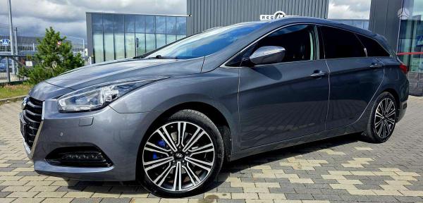 Pelēks Hyundai i40 2017 Šauļi, ar dzinēja tilpumu 1.69 L un nobraukumu 99 tūkst. km par 9990 €, foto 10 vietnē AUTOMOTO.COM.LV