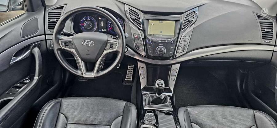 Pelēks Hyundai i40 2017 Šauļi, ar dzinēja tilpumu 1.69 L un nobraukumu 99 tūkst. km par 9990 €, foto 35 vietnē AUTOMOTO.COM.LV