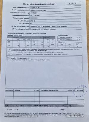Хендай и40 2012 в Таллин, объемом двигателя 1.60 л и пробегом 273 тыс. км за 5400 €, фото 9 на AUTOMOTO.COM.LV