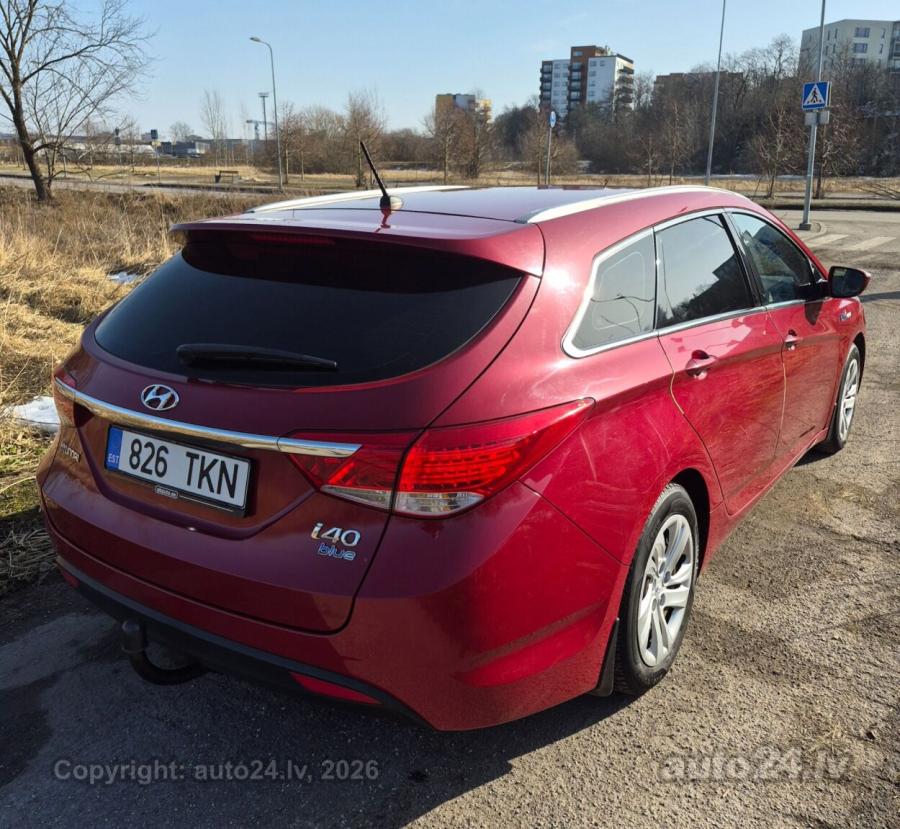 Hyundai i40 2014 Tallina, ar dzinēja tilpumu 1.60 L un nobraukumu 149 tūkst. km par 6490 €, foto 4 vietnē AUTOMOTO.COM.LV