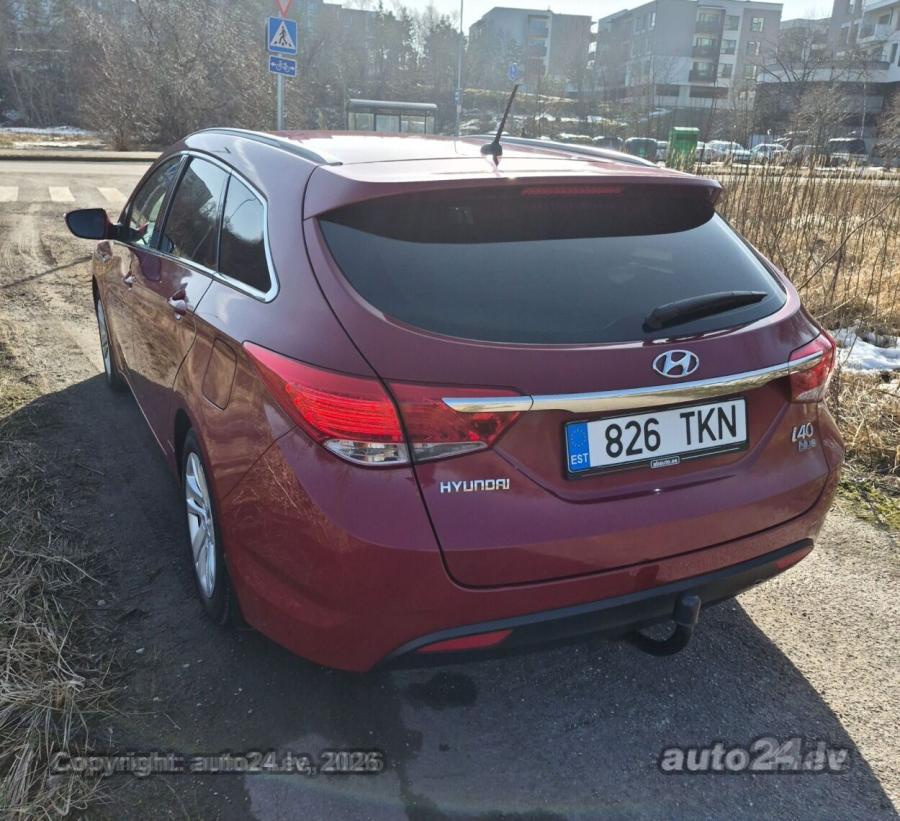 Hyundai i40 2014 Tallina, ar dzinēja tilpumu 1.60 L un nobraukumu 149 tūkst. km par 6490 €, foto 4 vietnē AUTOMOTO.COM.LV