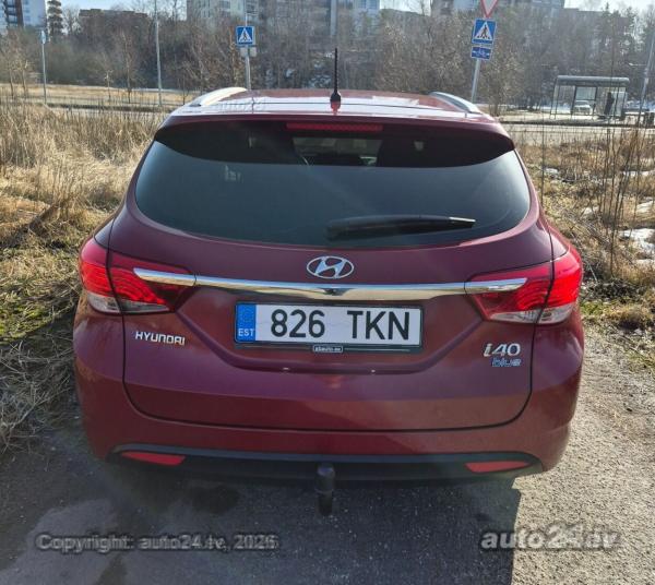 Hyundai i40 2014 Tallina, ar dzinēja tilpumu 1.60 L un nobraukumu 149 tūkst. km par 6490 €, foto 5 vietnē AUTOMOTO.COM.LV