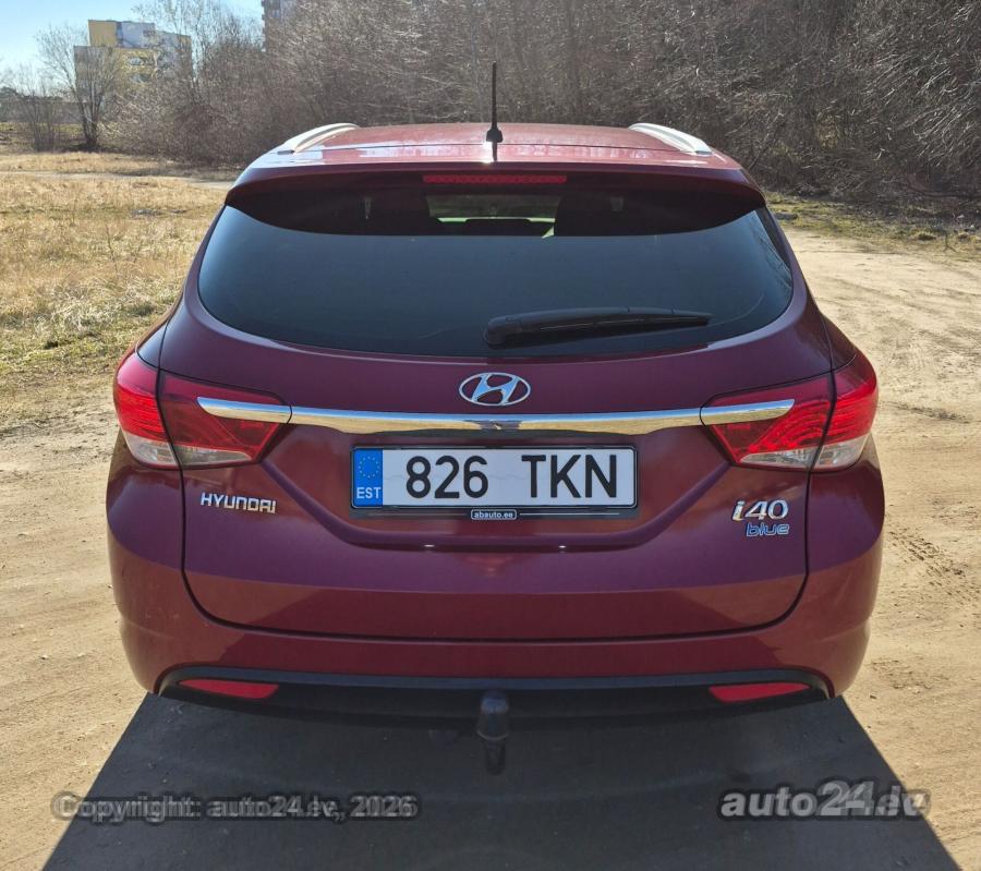 Hyundai i40 2014 Tallina, ar dzinēja tilpumu 1.60 L un nobraukumu 149 tūkst. km par 6490 €, foto 7 vietnē AUTOMOTO.COM.LV