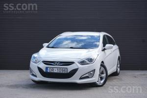 Белый Хендай и40 2012 в Рига, объемом двигателя 1.70 л и пробегом 321 тыс. км за 6490 €, фото  на AUTOMOTO.COM.LV