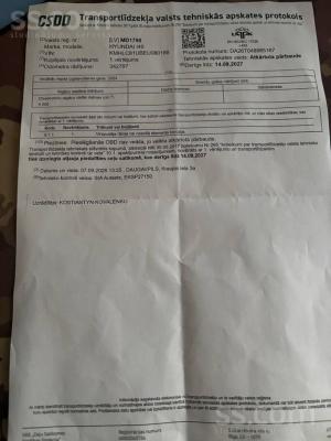 Белый Хендай и40 2014 в Даугавпилс, объемом двигателя 1.70 л и пробегом 340 тыс. км за 5000 €, фото 6 на AUTOMOTO.COM.LV