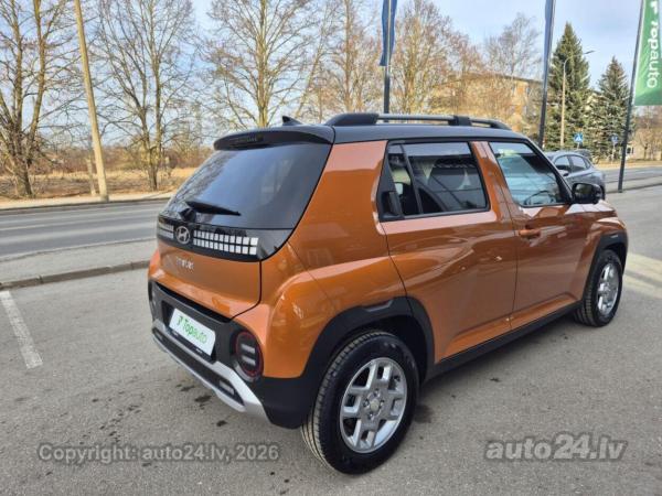 Orange Hyundai Inster 2025 in Tartu, with an engine capacity of 0.00 L and mileage of 6 thousand km for 31900 €, photo 7 on AUTOMOTO.COM.LV