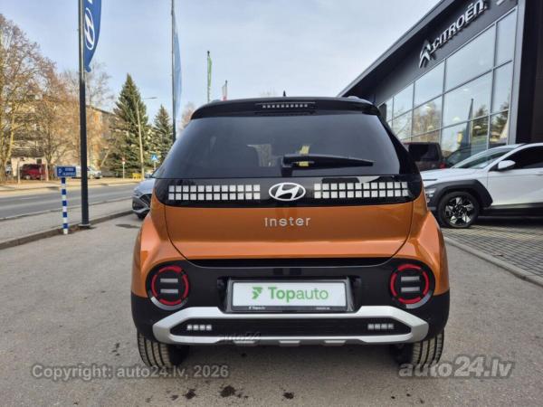Orange Hyundai Inster 2025 in Tartu, with an engine capacity of 0.00 L and mileage of 6 thousand km for 31900 €, photo 8 on AUTOMOTO.COM.LV