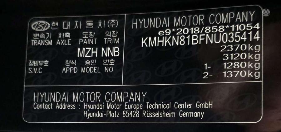 Melns Hyundai Ioniq 5 2022 Šauļi, ar dzinēja tilpumu 0.00 L un nobraukumu 78 tūkst. km par 24300 €, foto 34 vietnē AUTOMOTO.COM.LV