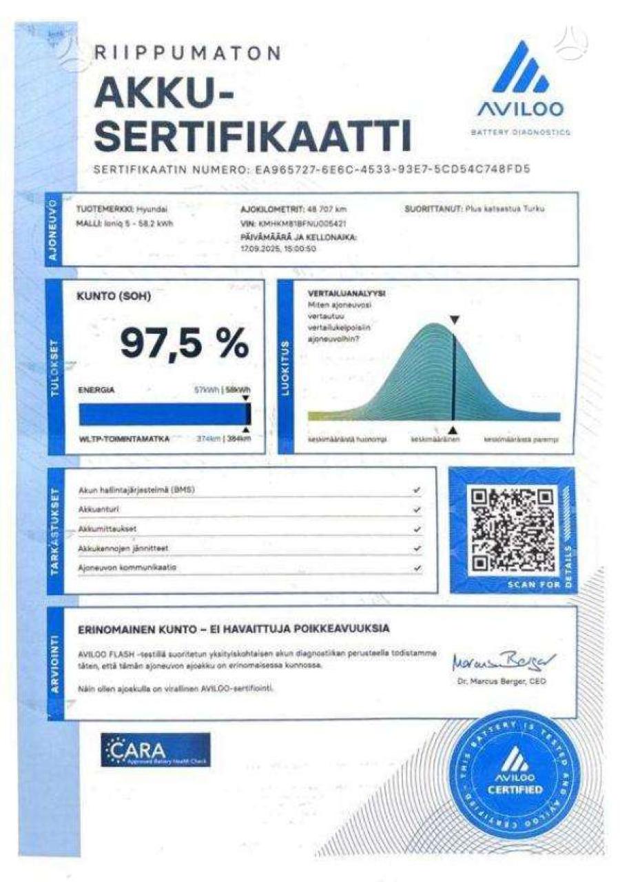 Melns Hyundai Ioniq 5 2022 Kauņa, ar dzinēja tilpumu 0.00 L un nobraukumu 50 tūkst. km par 20500 €, foto 29 vietnē AUTOMOTO.COM.LV