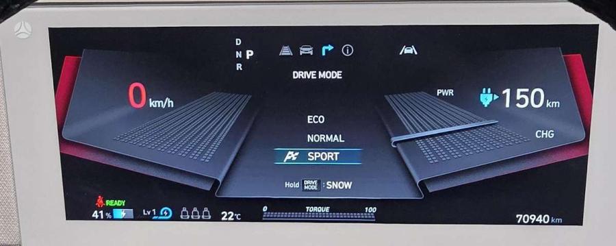 Melns Hyundai Ioniq 5 2022 Šauļi, ar dzinēja tilpumu 0.00 L un nobraukumu 71 tūkst. km par 25700 €, foto 20 vietnē AUTOMOTO.COM.LV