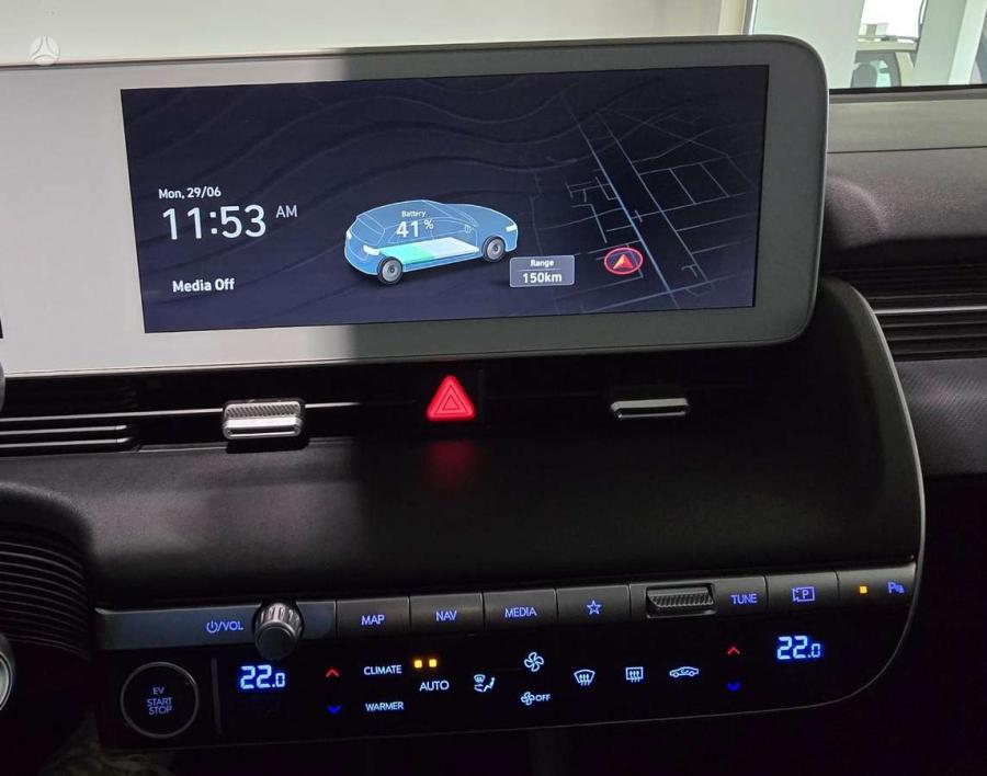 Melns Hyundai Ioniq 5 2022 Šauļi, ar dzinēja tilpumu 0.00 L un nobraukumu 71 tūkst. km par 25700 €, foto 22 vietnē AUTOMOTO.COM.LV