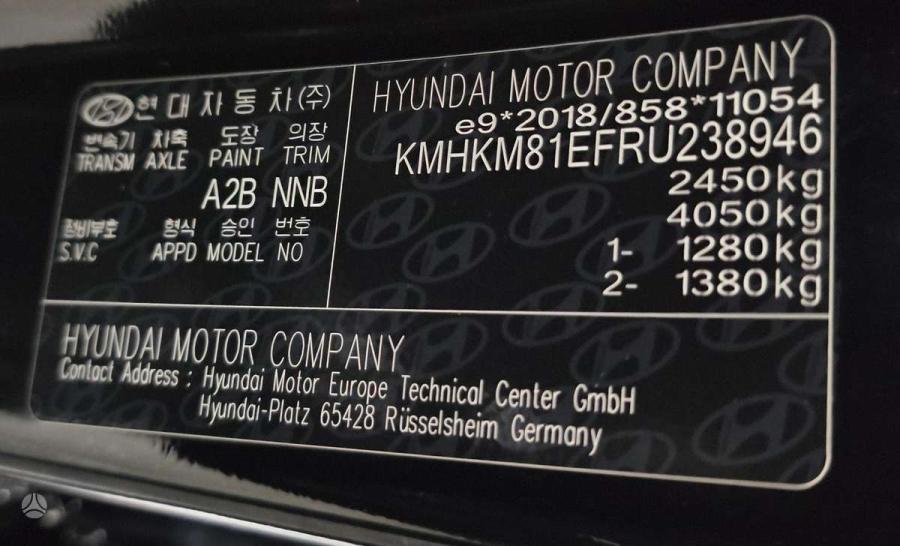 Melns Hyundai Ioniq 5 2023 Šauļi, ar dzinēja tilpumu 0.00 L un nobraukumu 83 tūkst. km par 27800 €, foto 31 vietnē AUTOMOTO.COM.LV