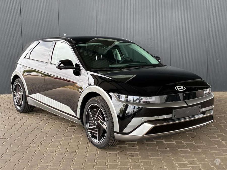 Черный Хендай Ioniq 5 2025 в Вильнюс, объемом двигателя 0.00 л и пробегом 0 тыс. км за 47190 €, фото 1 на AUTOMOTO.COM.LV