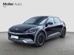 Melns Hyundai Ioniq 5 2021 Pērnava, ar dzinēja tilpumu 0.00 L un nobraukumu 145 tūkst. km par 27900 €, foto  vietnē AUTOMOTO.COM.LV