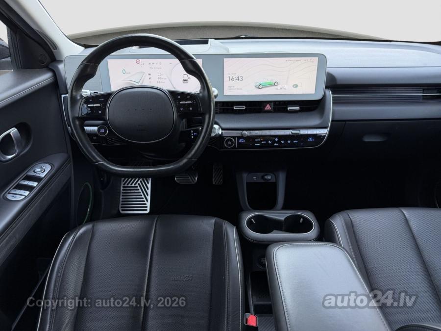 Black Hyundai Ioniq 5 2021 in Parnu, with an engine capacity of 0.00 L and mileage of 145 thousand km for 27900 €, photo 7 on AUTOMOTO.COM.LV