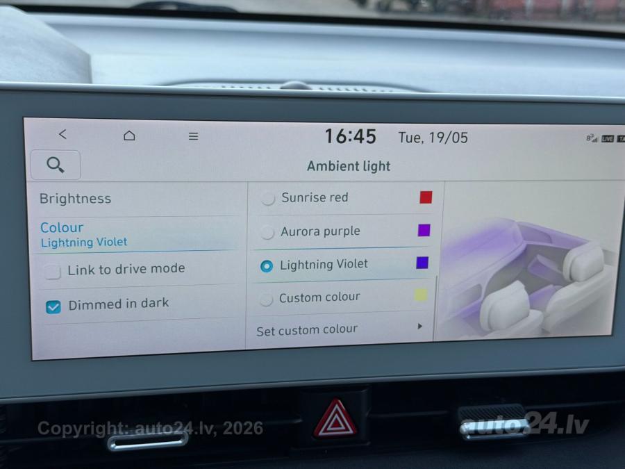 Black Hyundai Ioniq 5 2021 in Parnu, with an engine capacity of 0.00 L and mileage of 145 thousand km for 27900 €, photo 18 on AUTOMOTO.COM.LV