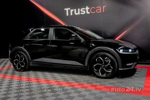 Black Hyundai Ioniq 5 2021 in Parnu, with an engine capacity of 0.00 L and mileage of 276 thousand km for 19999 €, photo 10 on AUTOMOTO.COM.LV
