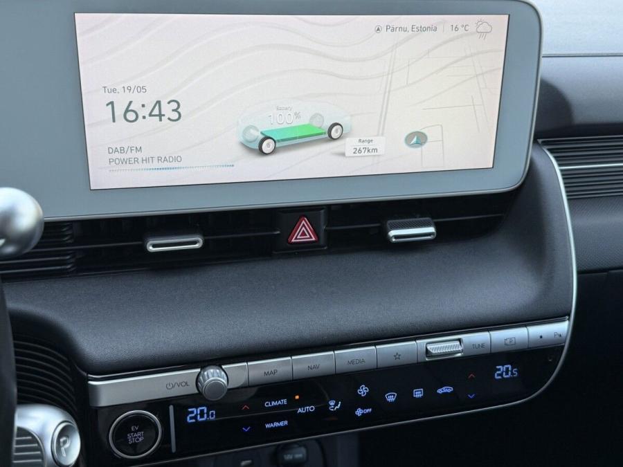 Melns Hyundai Ioniq 5 2021 Pērnava, ar dzinēja tilpumu 0.00 L un nobraukumu 146 tūkst. km par 27450 €, foto 14 vietnē AUTOMOTO.COM.LV