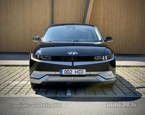 Black Hyundai Ioniq 5 2021 in Tallinn, with an engine capacity of 0.00 L and mileage of 66 thousand km for 33500 €, photo 7 on AUTOMOTO.COM.LV