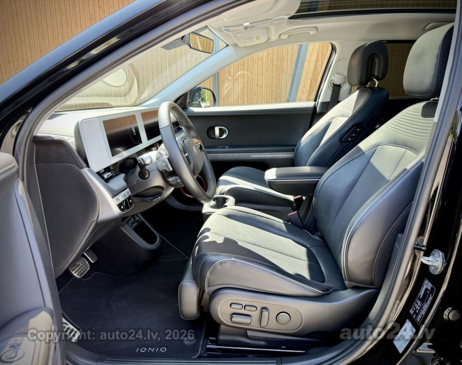 Melns Hyundai Ioniq 5 2021 Tallina, ar dzinēja tilpumu 0.00 L un nobraukumu 66 tūkst. km par 33500 €, foto 12 vietnē AUTOMOTO.COM.LV