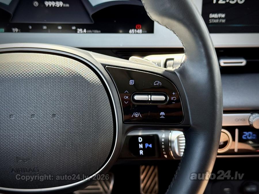 Melns Hyundai Ioniq 5 2021 Tallina, ar dzinēja tilpumu 0.00 L un nobraukumu 66 tūkst. km par 33500 €, foto 19 vietnē AUTOMOTO.COM.LV