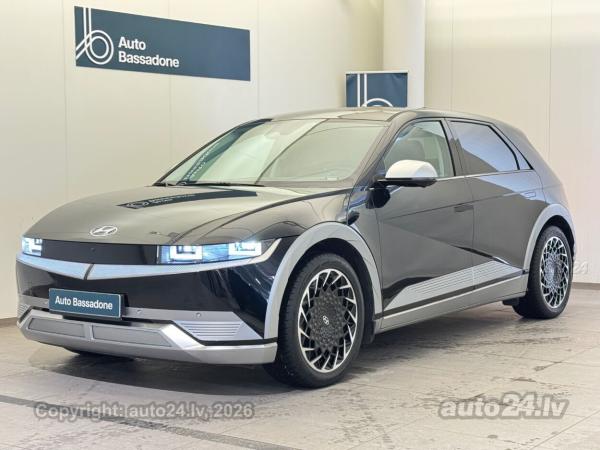 Melns Hyundai Ioniq 5 2024 Tallina, ar dzinēja tilpumu 0.00 L un nobraukumu 39 tūkst. km par 38900 €, foto  vietnē AUTOMOTO.COM.LV
