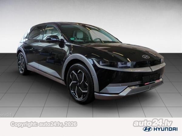 Black Hyundai Ioniq 5 2024 in Tallinn, with an engine capacity of 0.00 L and mileage of 14 thousand km for 39990 €, photo 2 on AUTOMOTO.COM.LV
