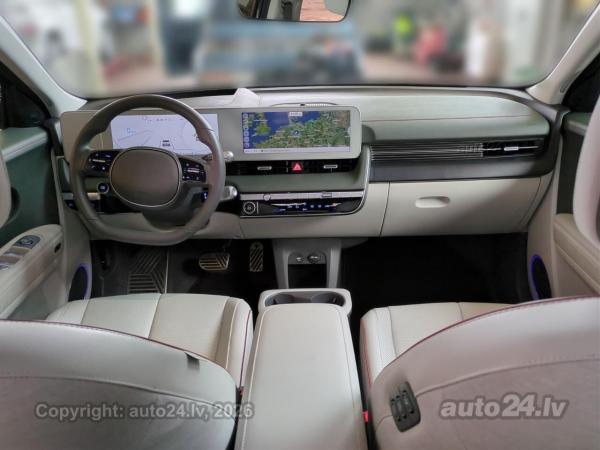 Black Hyundai Ioniq 5 2024 in Tallinn, with an engine capacity of 0.00 L and mileage of 14 thousand km for 39990 €, photo 4 on AUTOMOTO.COM.LV