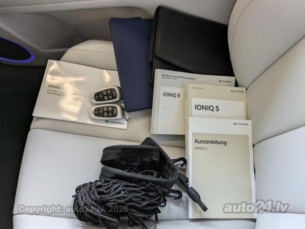 Black Hyundai Ioniq 5 2024 in Tallinn, with an engine capacity of 0.00 L and mileage of 14 thousand km for 39990 €, photo 9 on AUTOMOTO.COM.LV