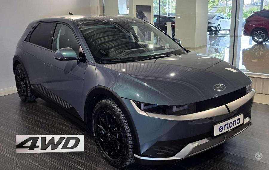 Синий Хендай Ioniq 5 2024 в Шяуляй, объемом двигателя 0.00 л и пробегом 34 тыс. км за 33900 €, фото 1 на AUTOMOTO.COM.LV