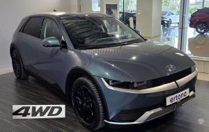 Blue Hyundai Ioniq 5 2024 in Siauliai, with an engine capacity of 0.00 L and mileage of 34 thousand km for 33900 €, photo  on AUTOMOTO.COM.LV
