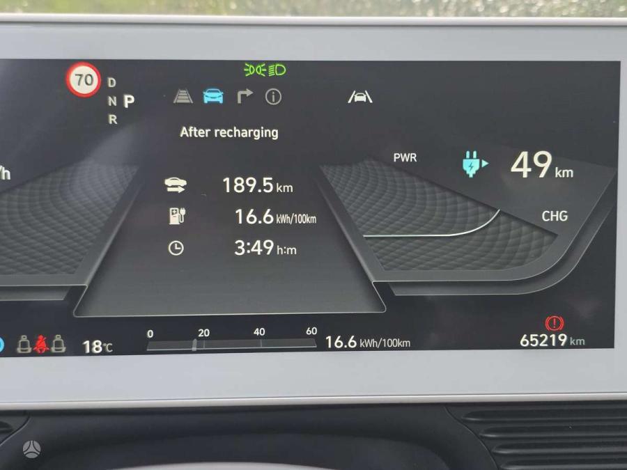 Hyundai Ioniq 5 2022 Lazdijai, ar dzinēja tilpumu 0.00 L un nobraukumu 65 tūkst. km par 22000 €, foto 11 vietnē AUTOMOTO.COM.LV