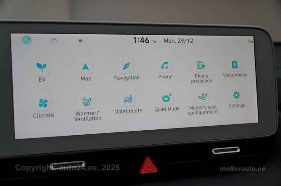 Зеленый Хендай Ioniq 5 2022 в Таллин, объемом двигателя 0.00 л и пробегом 70 тыс. км за 25900 €, фото 15 на AUTOMOTO.COM.LV