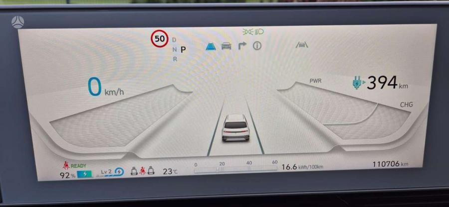 Pelēks Hyundai Ioniq 5 2021 Kauņa, ar dzinēja tilpumu 0.00 L un nobraukumu 110 tūkst. km par 24000 €, foto 30 vietnē AUTOMOTO.COM.LV