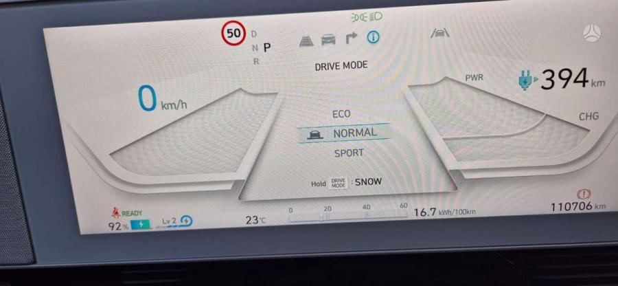 Pelēks Hyundai Ioniq 5 2021 Kauņa, ar dzinēja tilpumu 0.00 L un nobraukumu 110 tūkst. km par 24000 €, foto 33 vietnē AUTOMOTO.COM.LV
