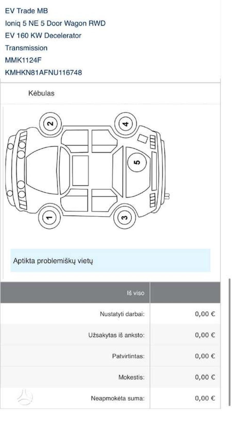 Pelēks Hyundai Ioniq 5 2022 Viļņa, ar dzinēja tilpumu 0.00 L un nobraukumu 90 tūkst. km par 24800 €, foto 37 vietnē AUTOMOTO.COM.LV