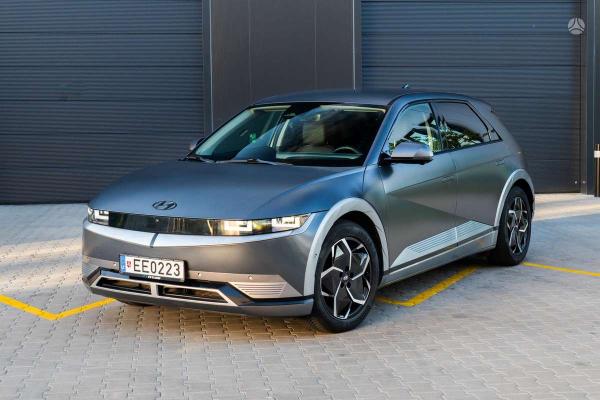 Grey Hyundai Ioniq 5 2022 in Vilnius, with an engine capacity of 0.00 L and mileage of 73 thousand km for 26350 €, photo 9 on AUTOMOTO.COM.LV