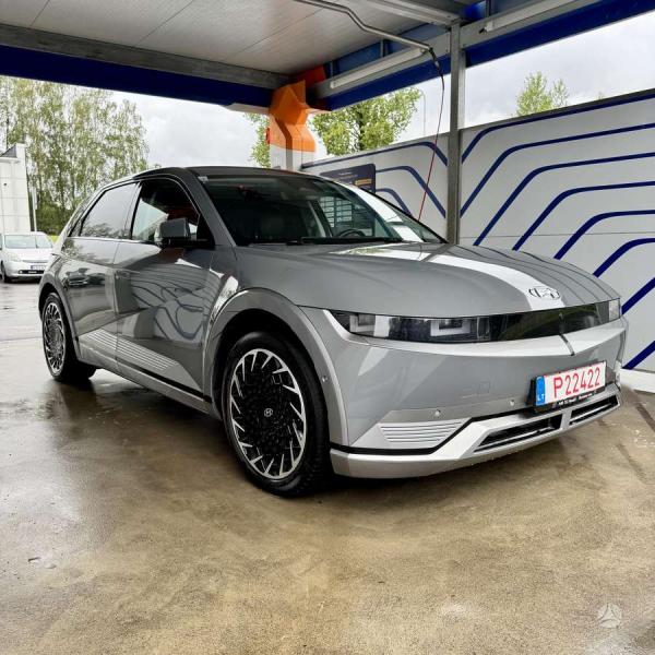 Pelēks Hyundai Ioniq 5 2022 Viļņa, ar dzinēja tilpumu 0.00 L un nobraukumu 86 tūkst. km par 31490 €, foto 2 vietnē AUTOMOTO.COM.LV